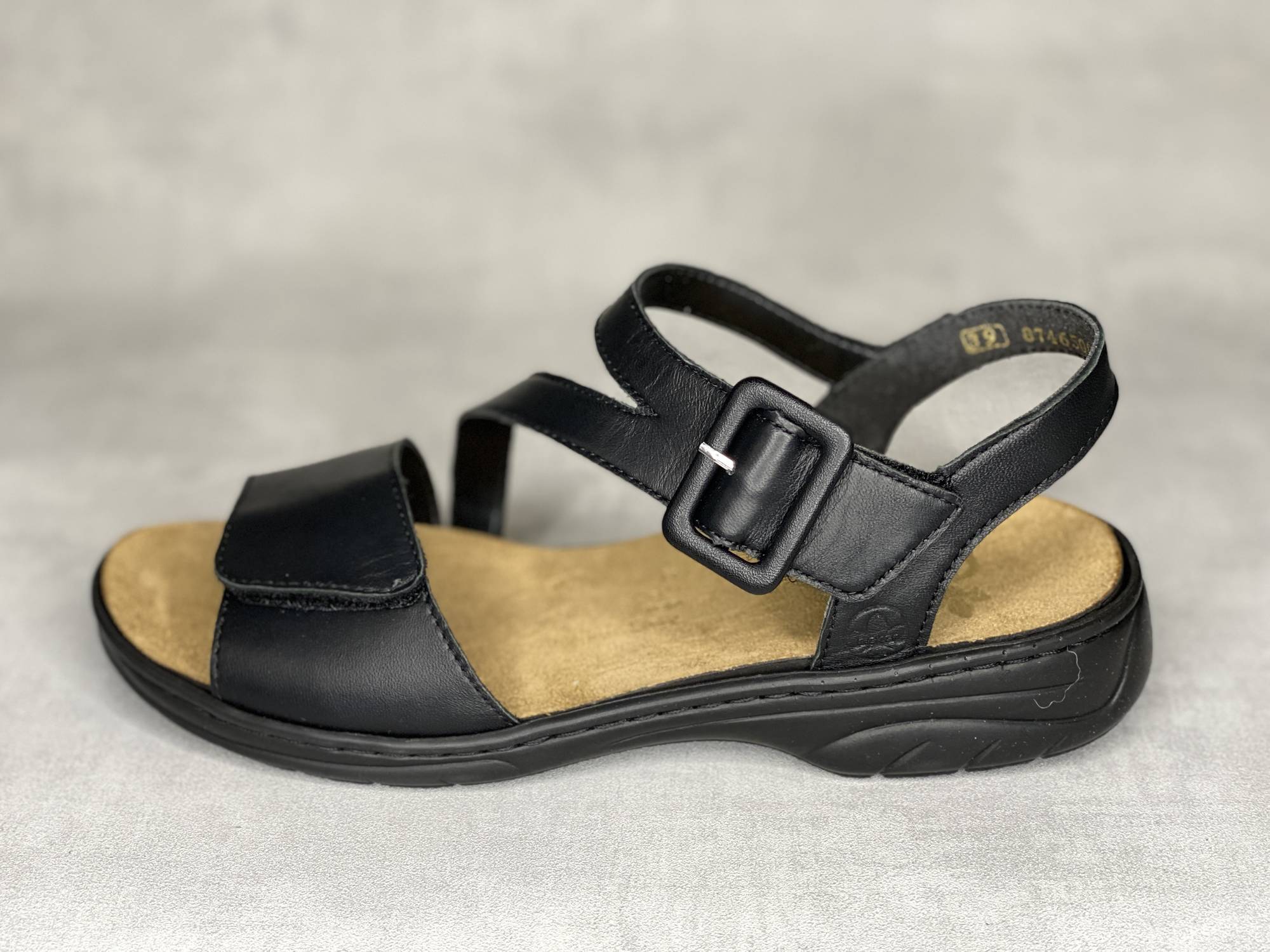 Rieker sandaali 64561-00 sandaali Musta sandaali - Kenkämaailma ...