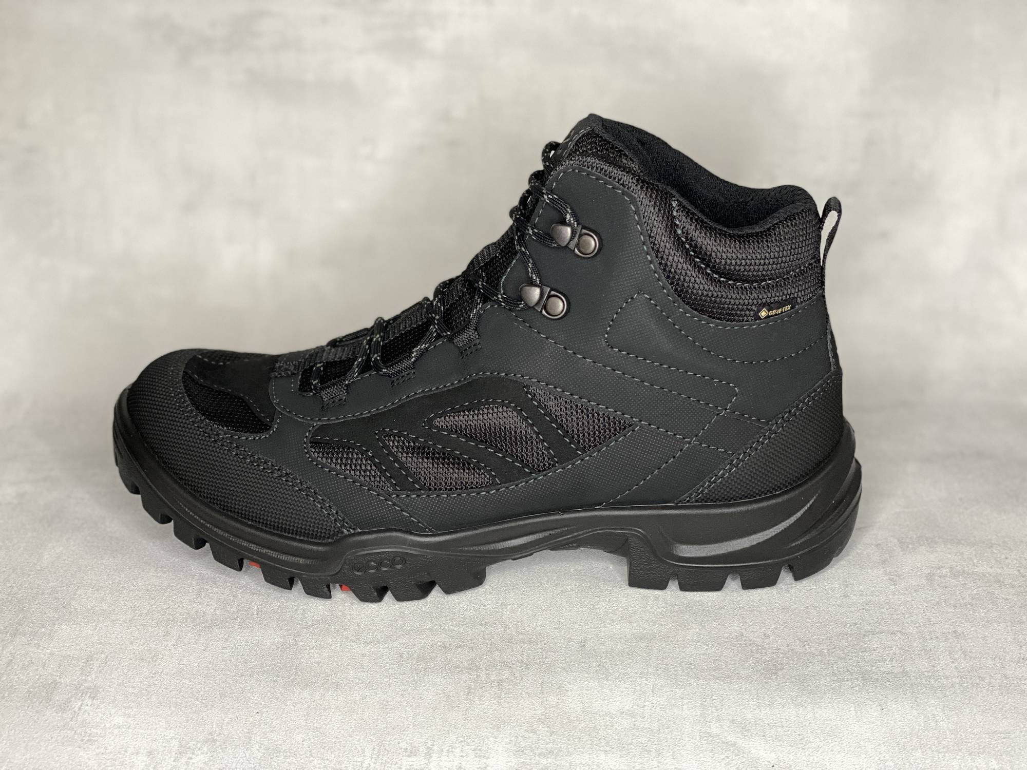 Ecco Xpedition III M varsikenkä Musta varrellinen Gore-Tex kenkä ...