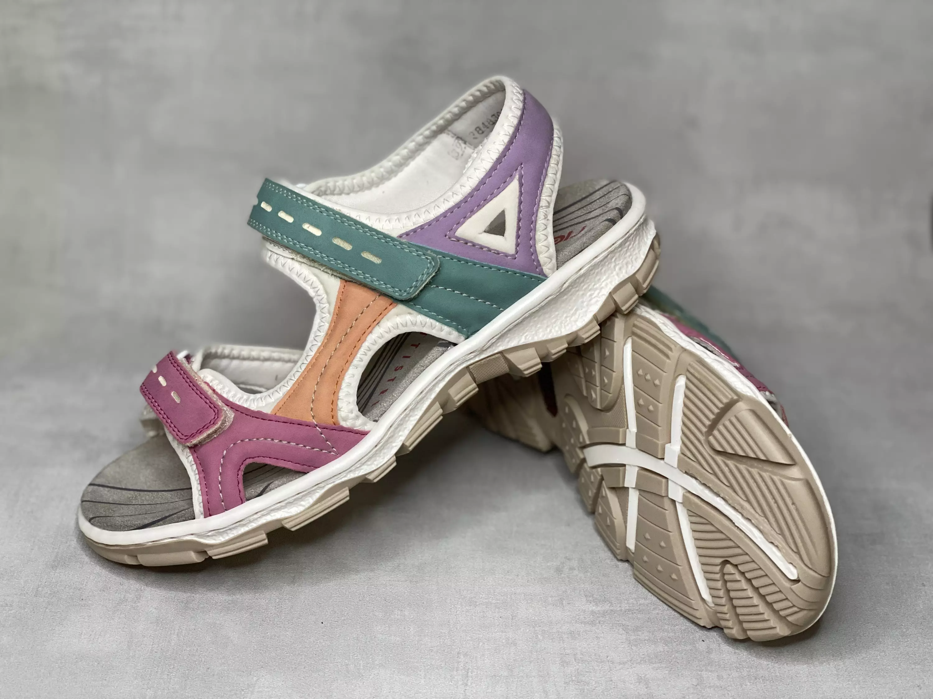 Rieker 68866-92 sport sandaali Monivärinen sport sandaali ...