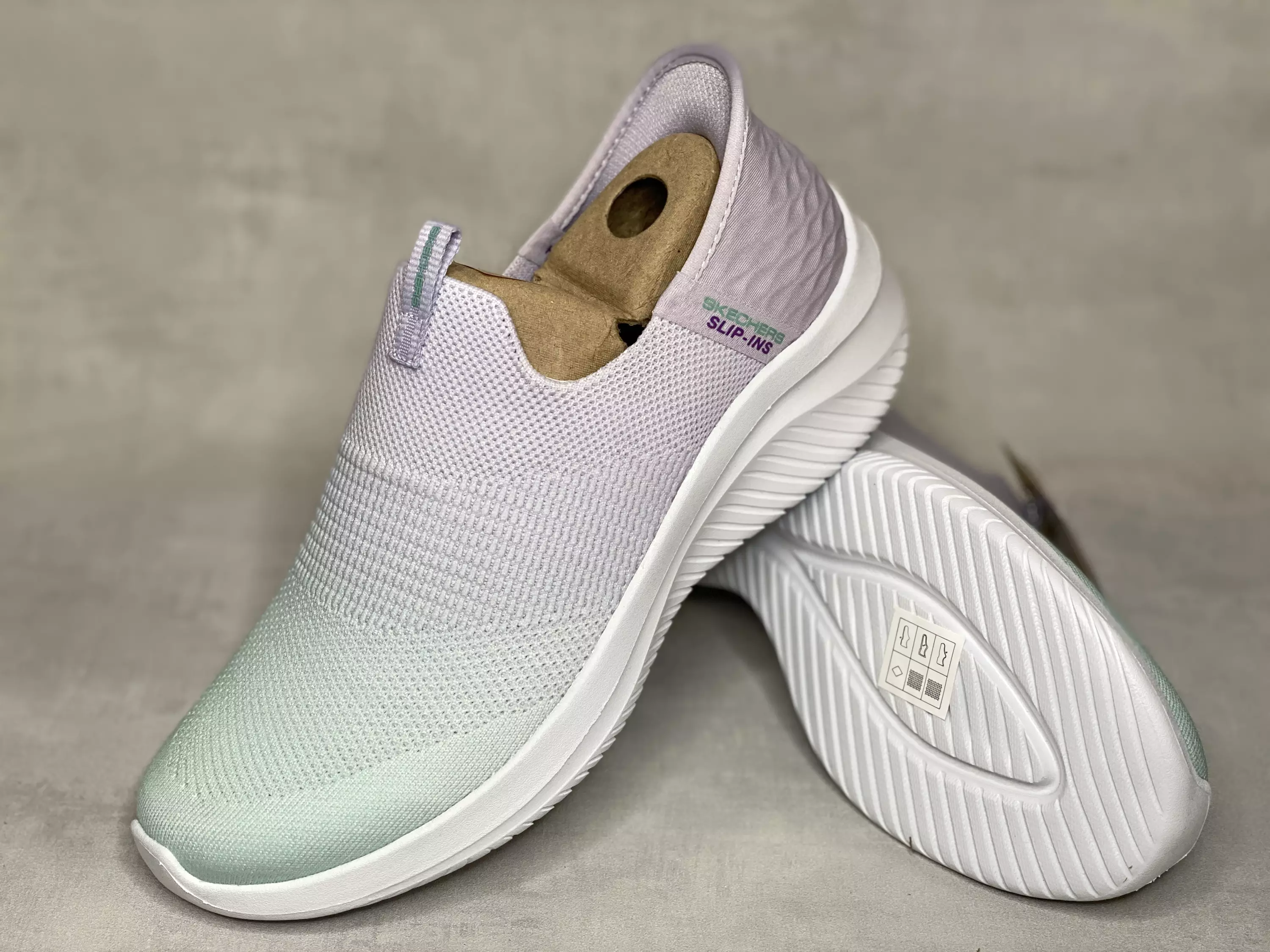 Skechers Ultra Flex 3.0 Beauty Blend Laventeli-turkoosi Slip-ins lenkkari - Kenkämaailma ...